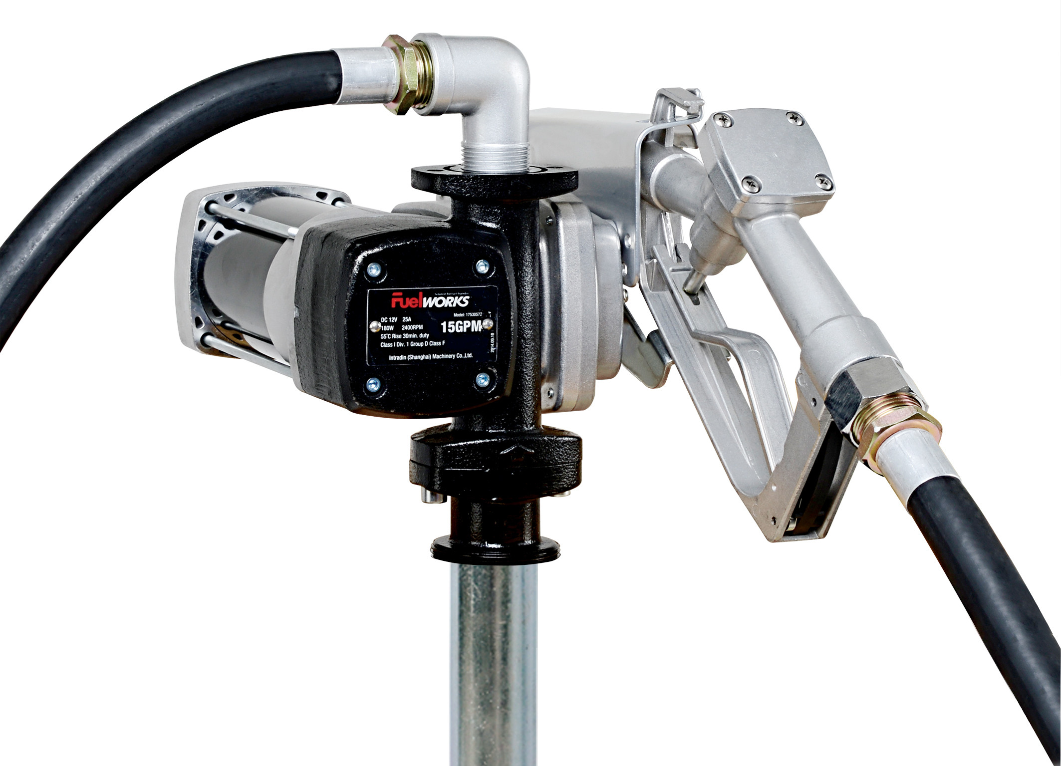 Explosion Proof fuel oil pumps transfer 20GPM / 76LPM with 12/24/120V ...