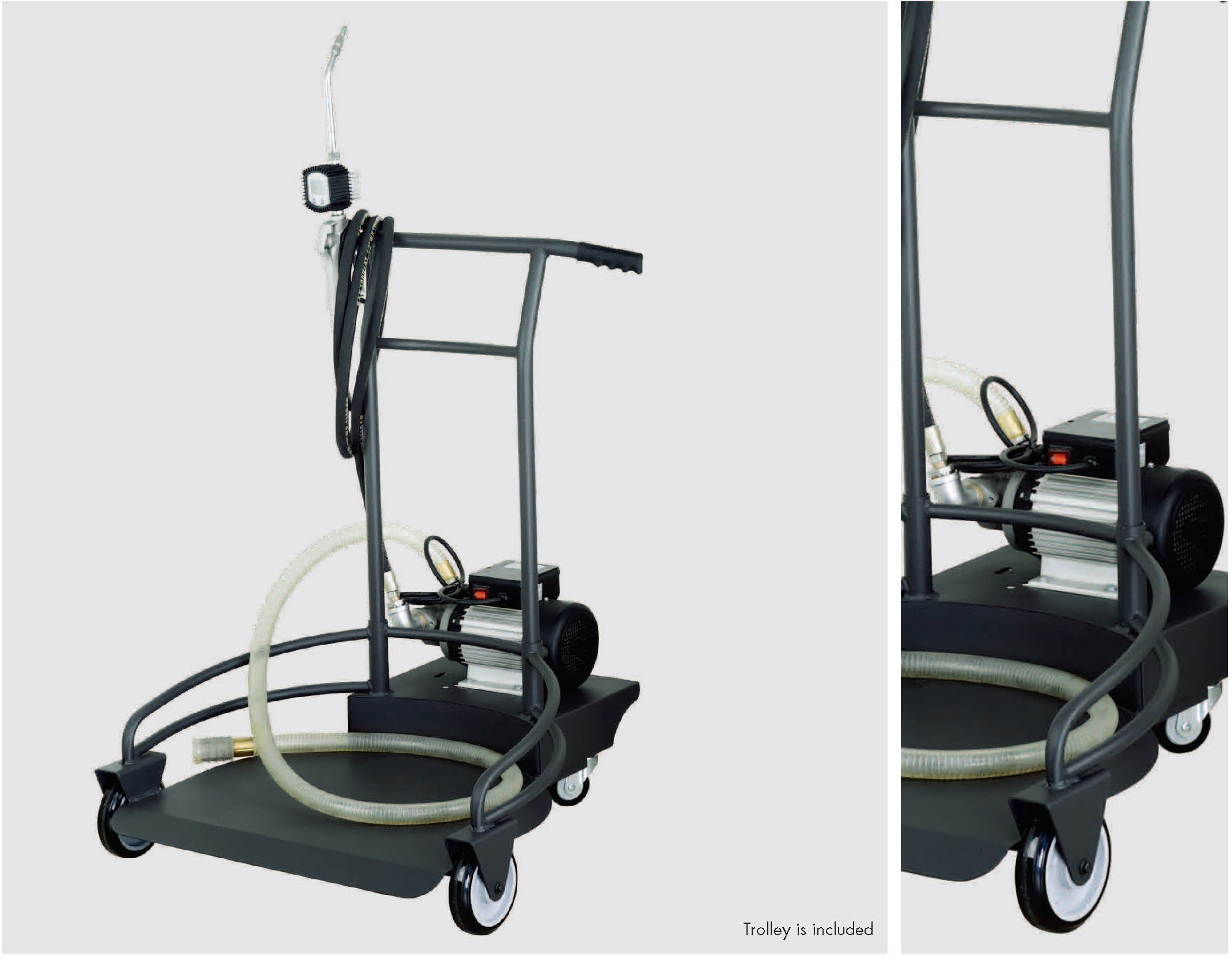 230V 15Q/14LPM Fuel Transfer Pump Mobile Unit With Digital Oil Control ...